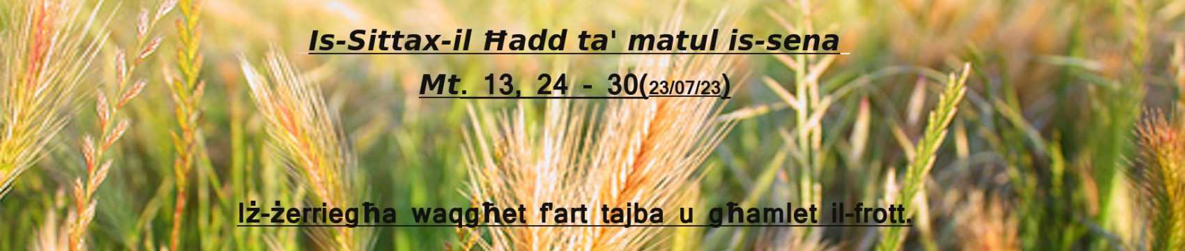 Home - Parrocca Familja Mqaddsa Iklin