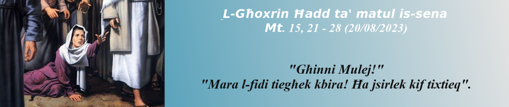 Home - Parrocca Familja Mqaddsa Iklin